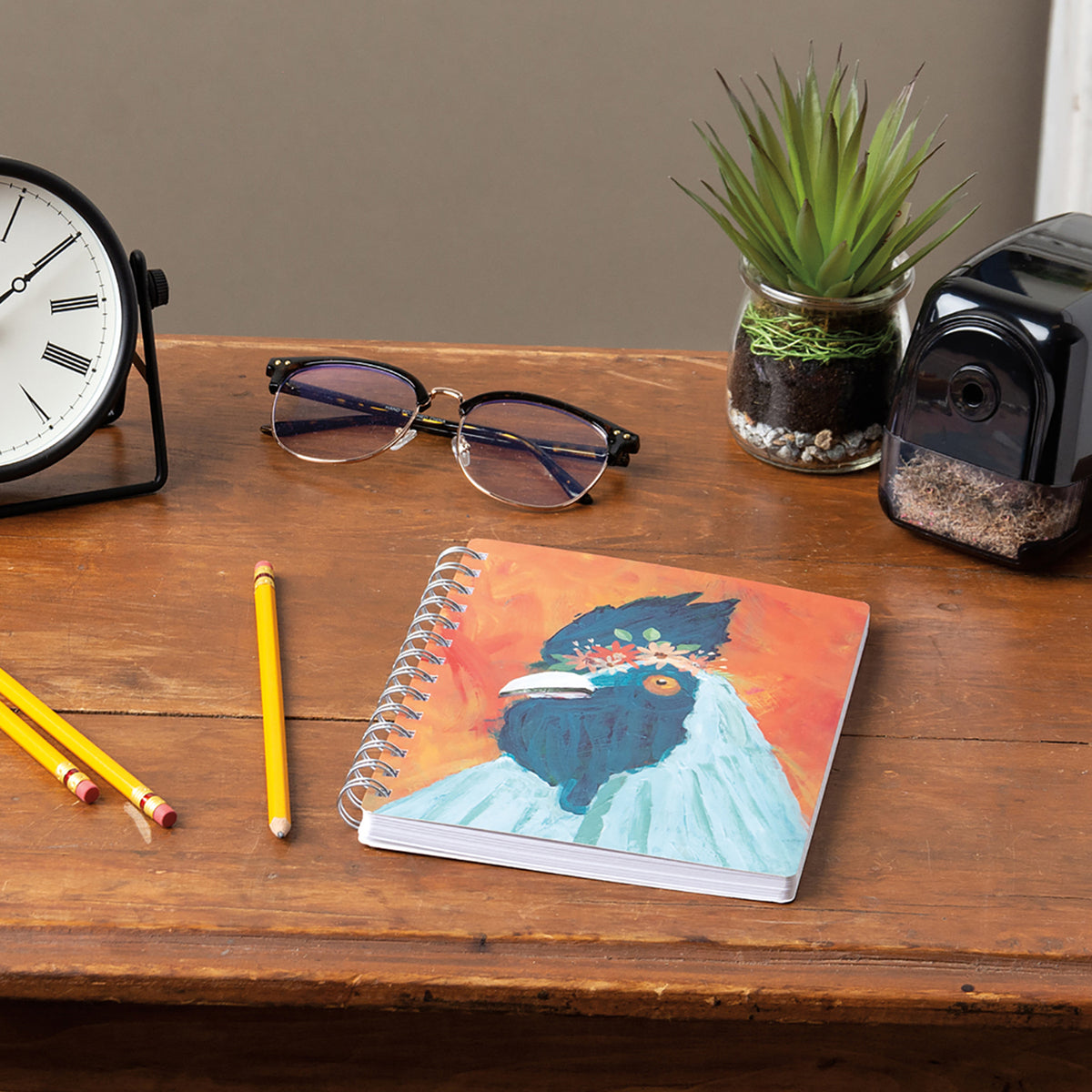 Rooster - Spiral Notebook – Pieces On Main