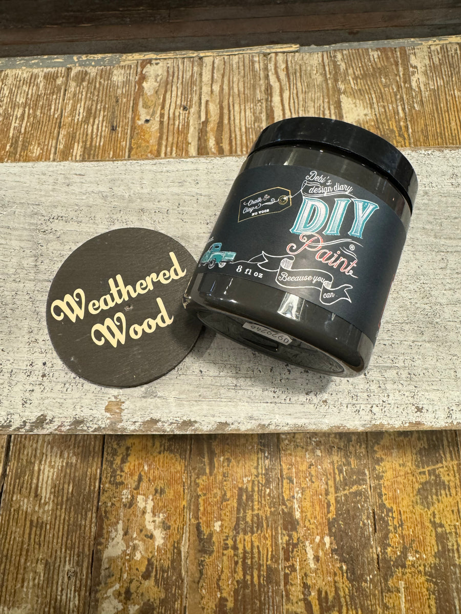 Weathered Wood DIY Paint – Pieces On Main